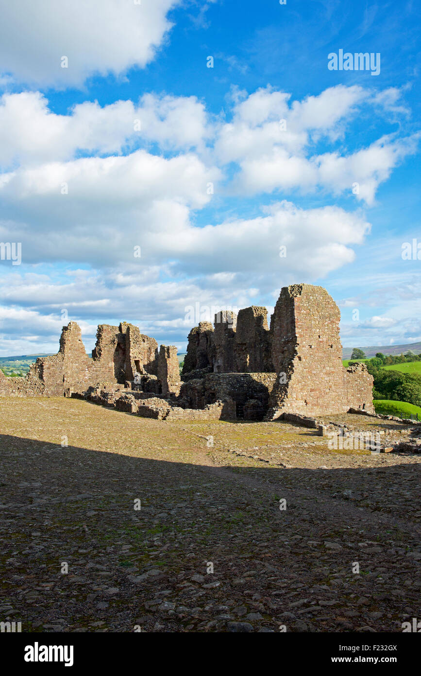 Ruins of Brough Castle, Cumbria, England UK Stock Photo - Alamy