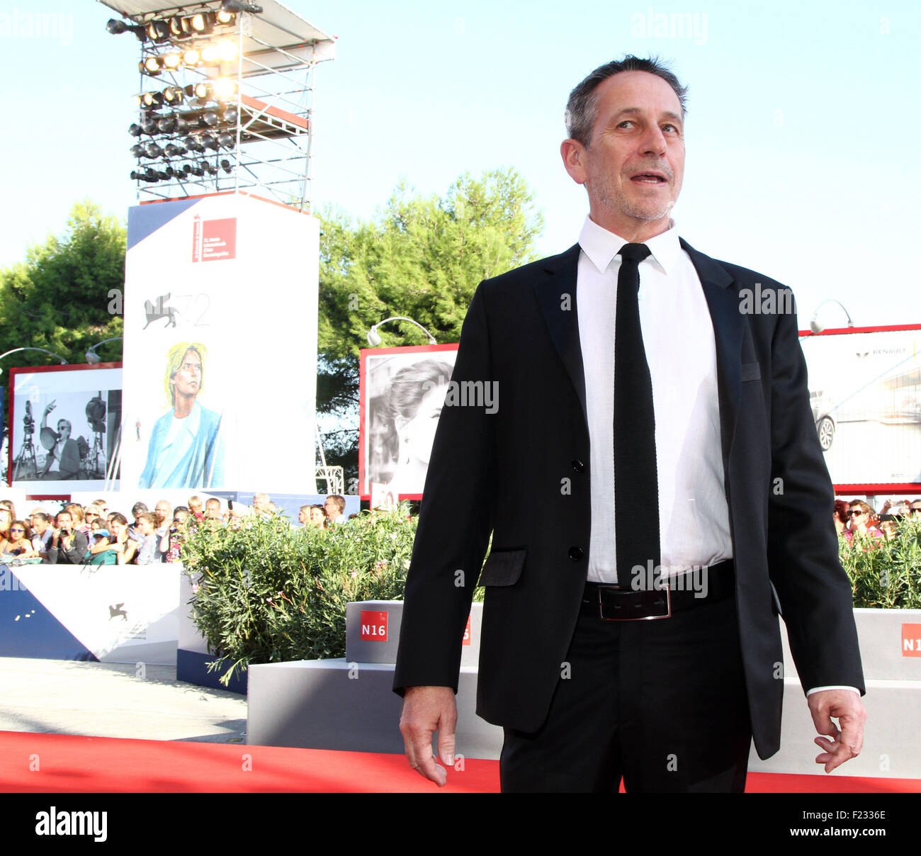 Venice, Italy. 10th September, 2015. Actor Alfredo Castro attends Heart ...