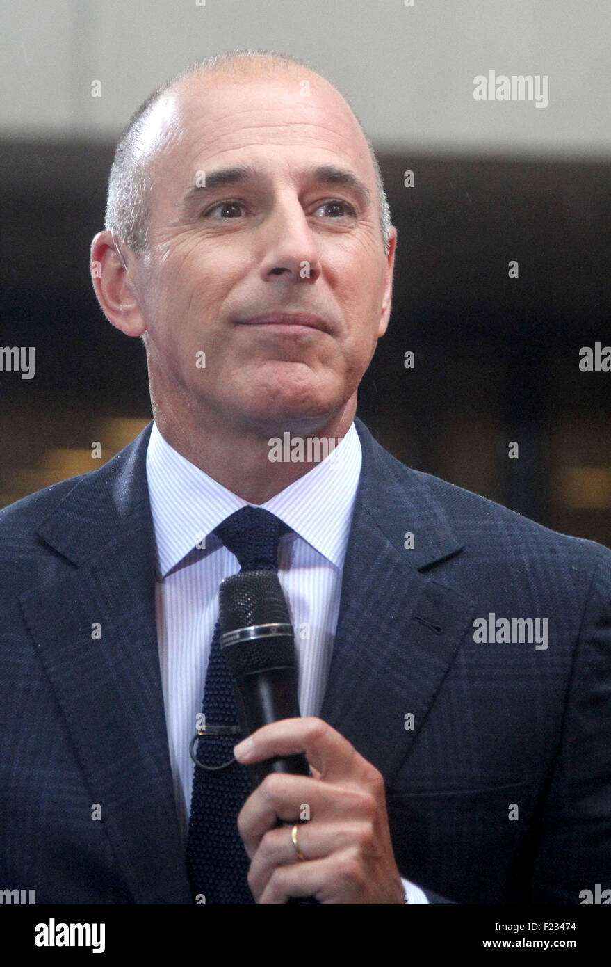 New York, New York, USA. 10th Sep, 2015. GMA co-host MATT LAUER attends ...