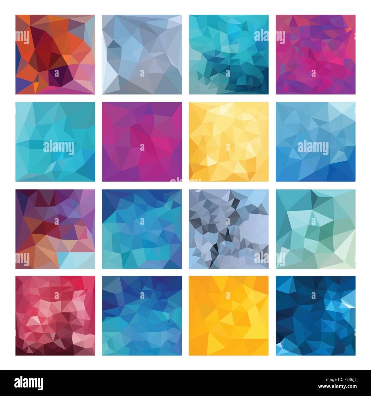 Orange polygon textured background Stock Vector Images - Alamy