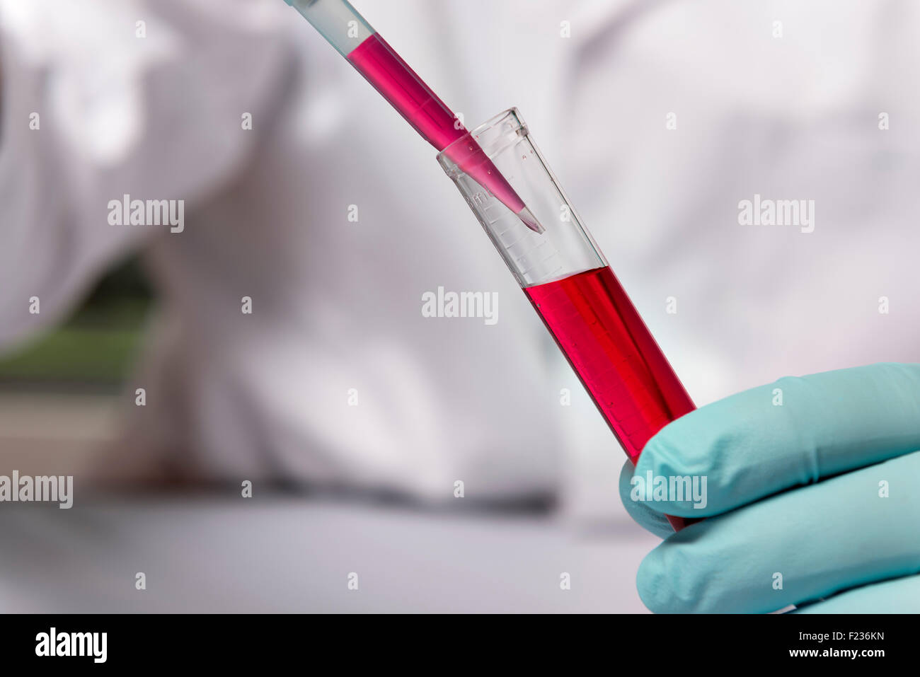 Lab hand hi-res stock photography and images - Alamy