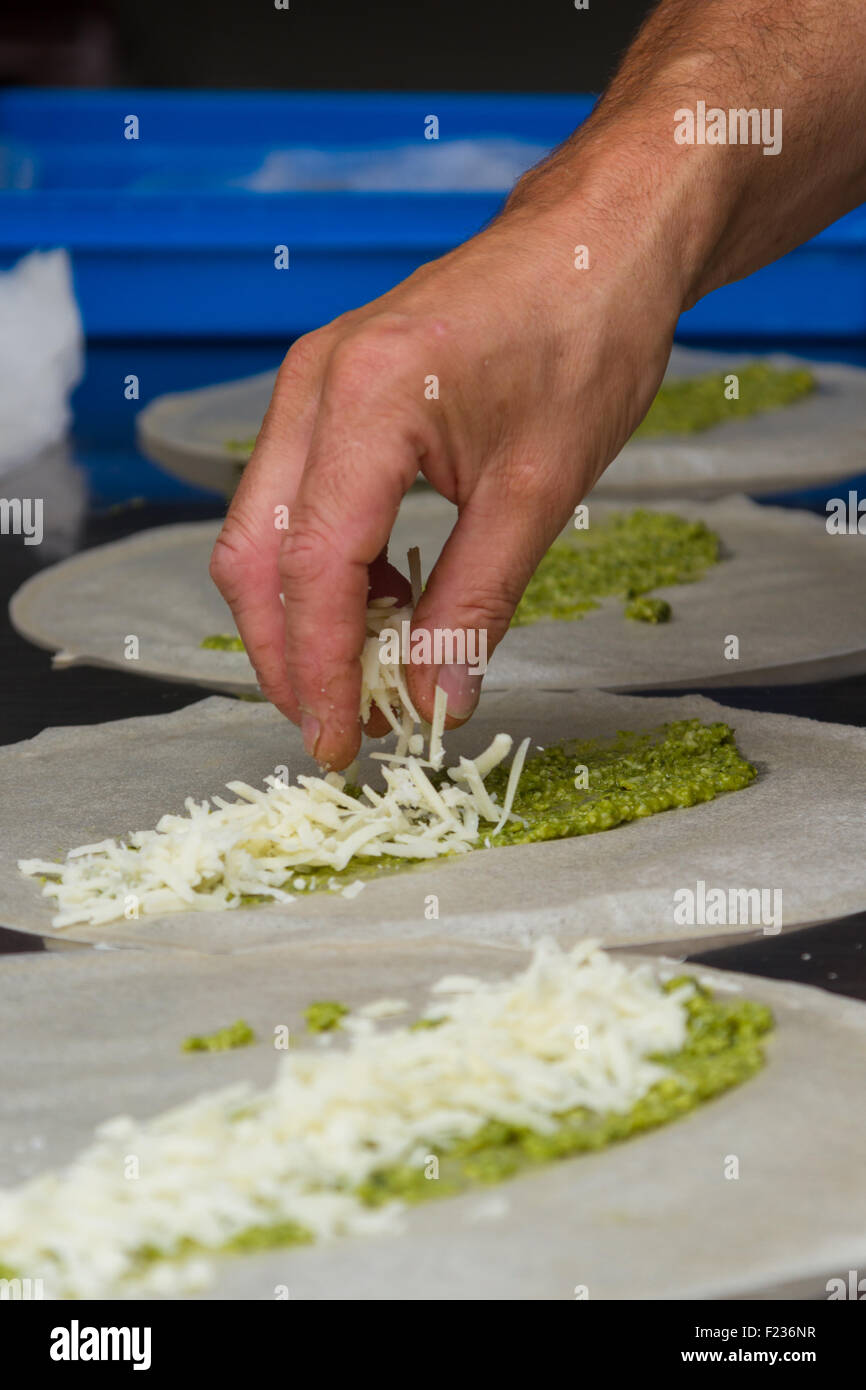 Sprinkling cheese hi-res stock photography and images - Alamy