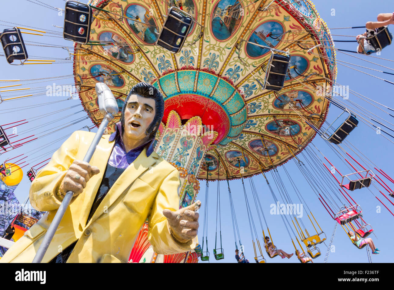 Boardwalk Amusement Park Rides High Resolution Stock Photography and ...