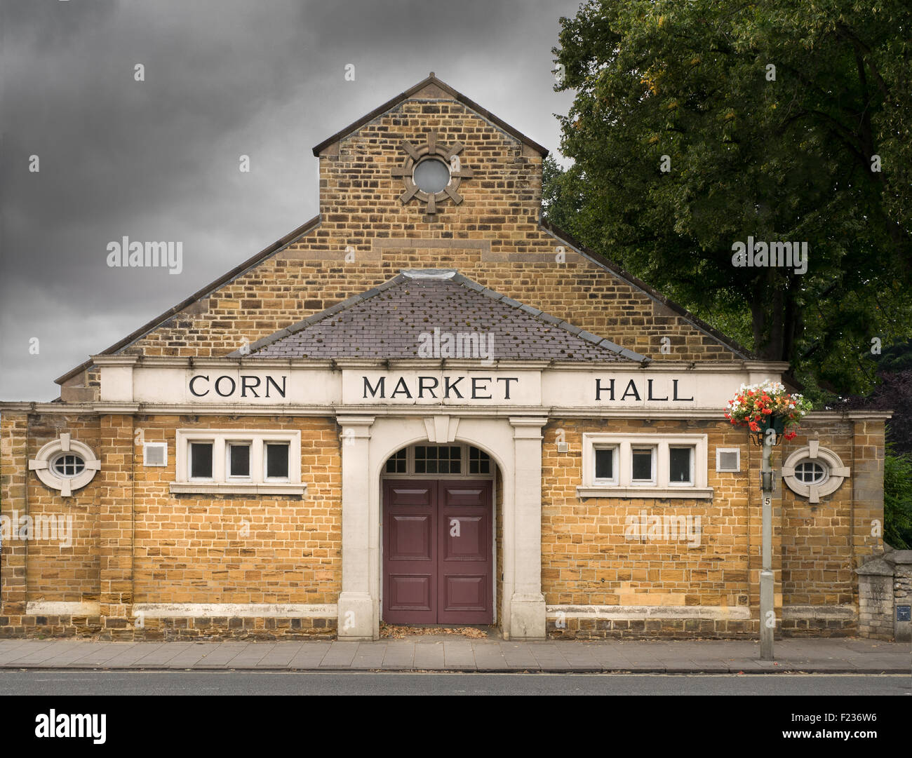Corn Market Hall, Kettering Stock Photo - Alamy