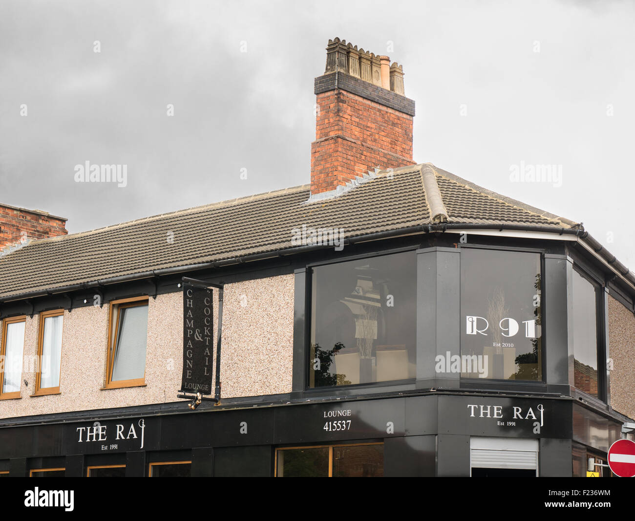 The Raj and R91, Kettering Stock Photo - Alamy