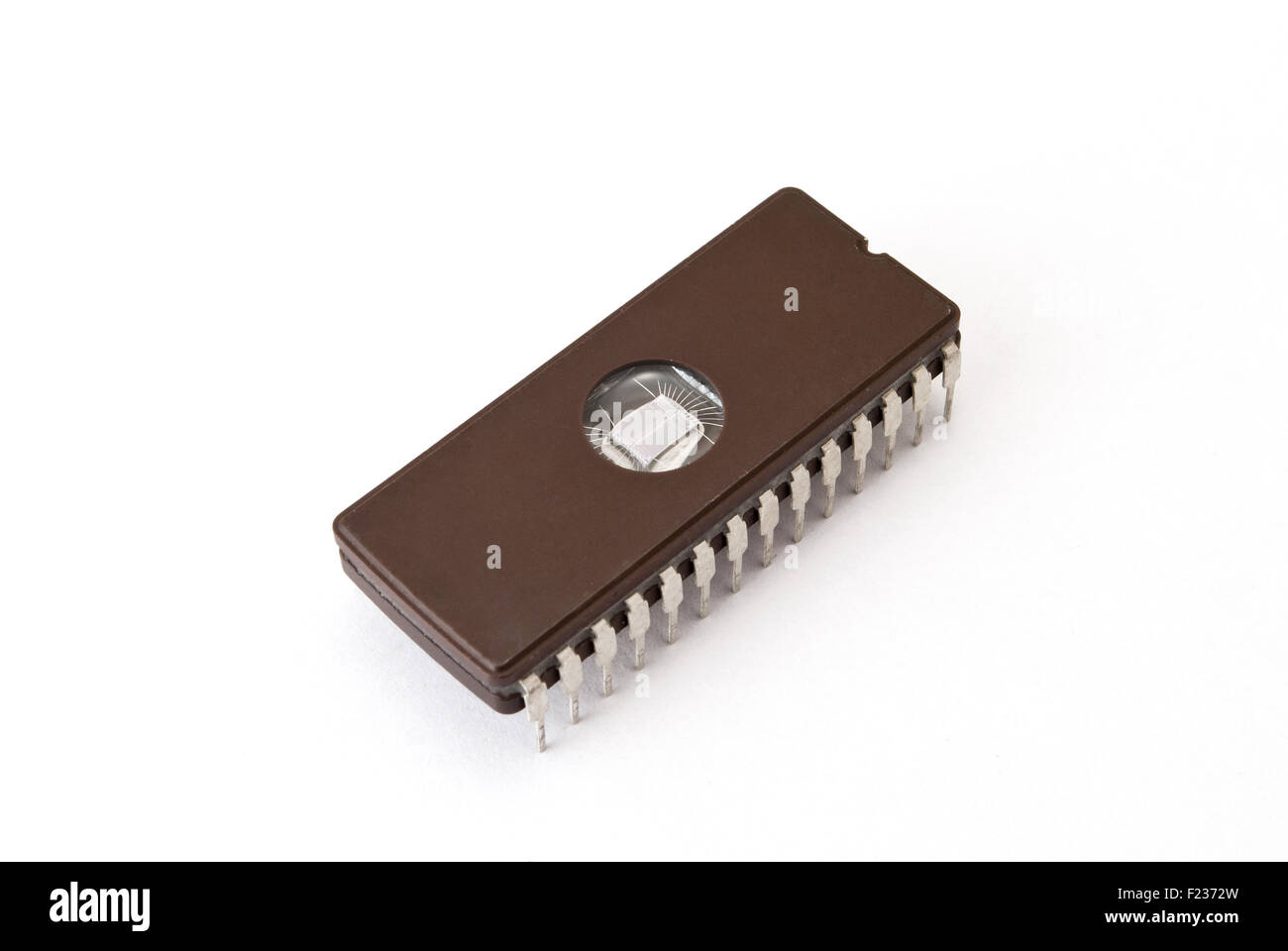 Electronic chip on the white background Stock Photo - Alamy