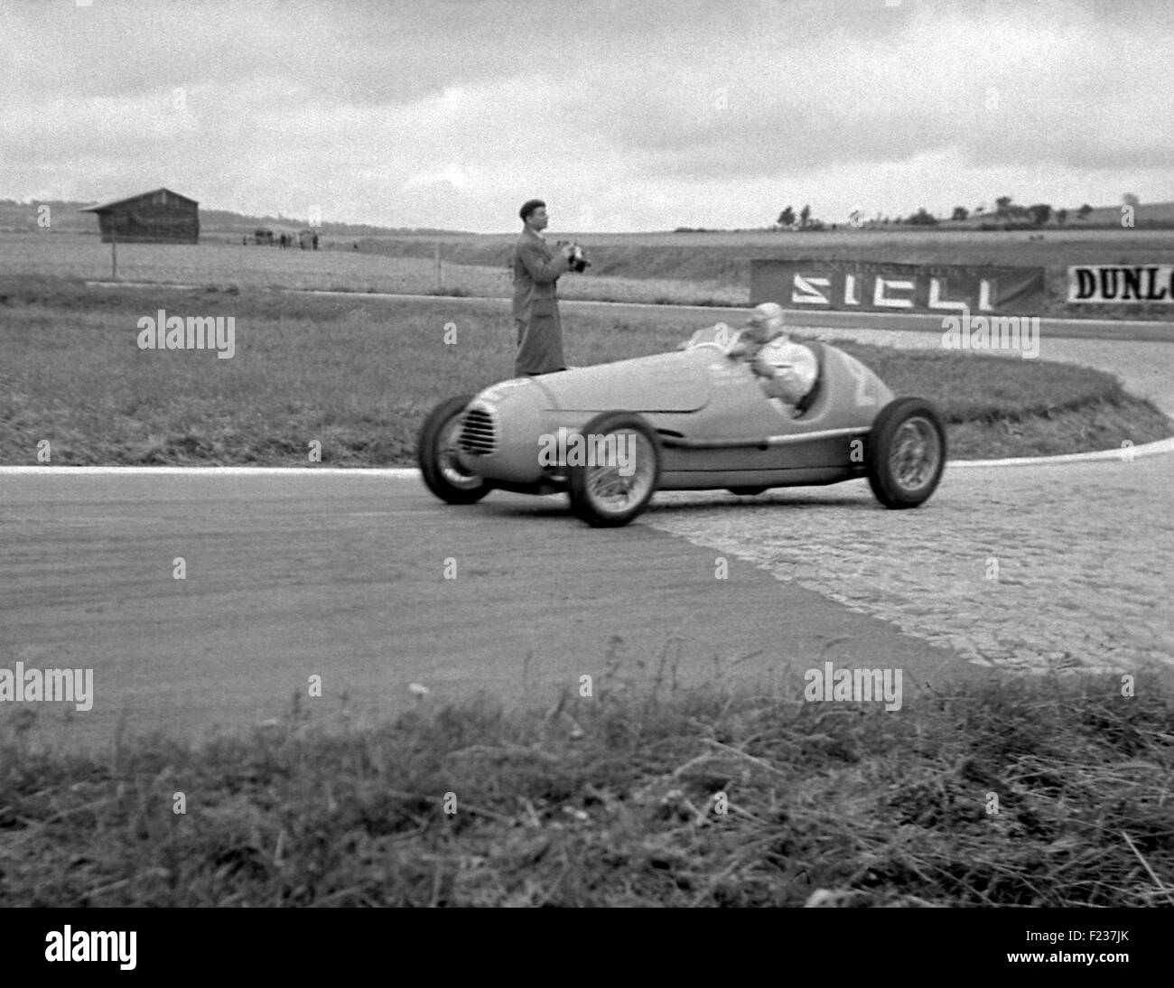 Formula one racing drivers Black and White Stock Photos & Images - Alamy