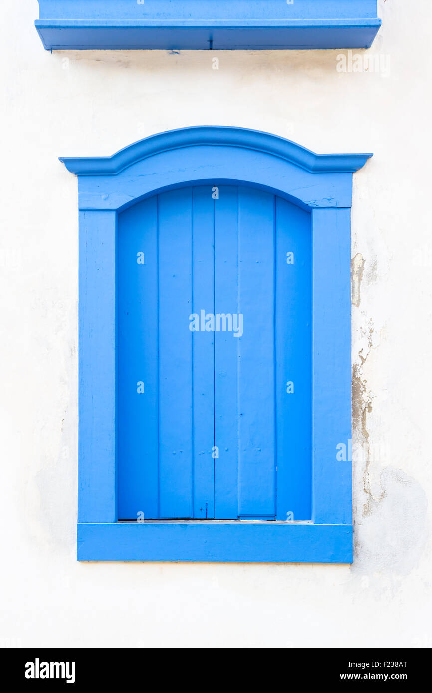 Colorful vintage window Stock Photo - Alamy