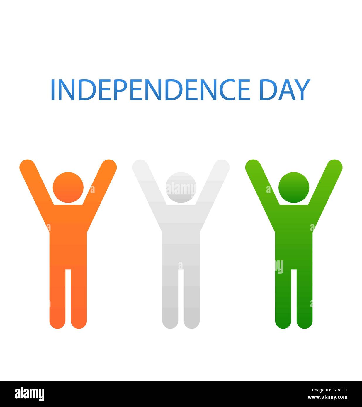 Human Icons for Indian Independence Day Stock Vector Image & Art - Alamy