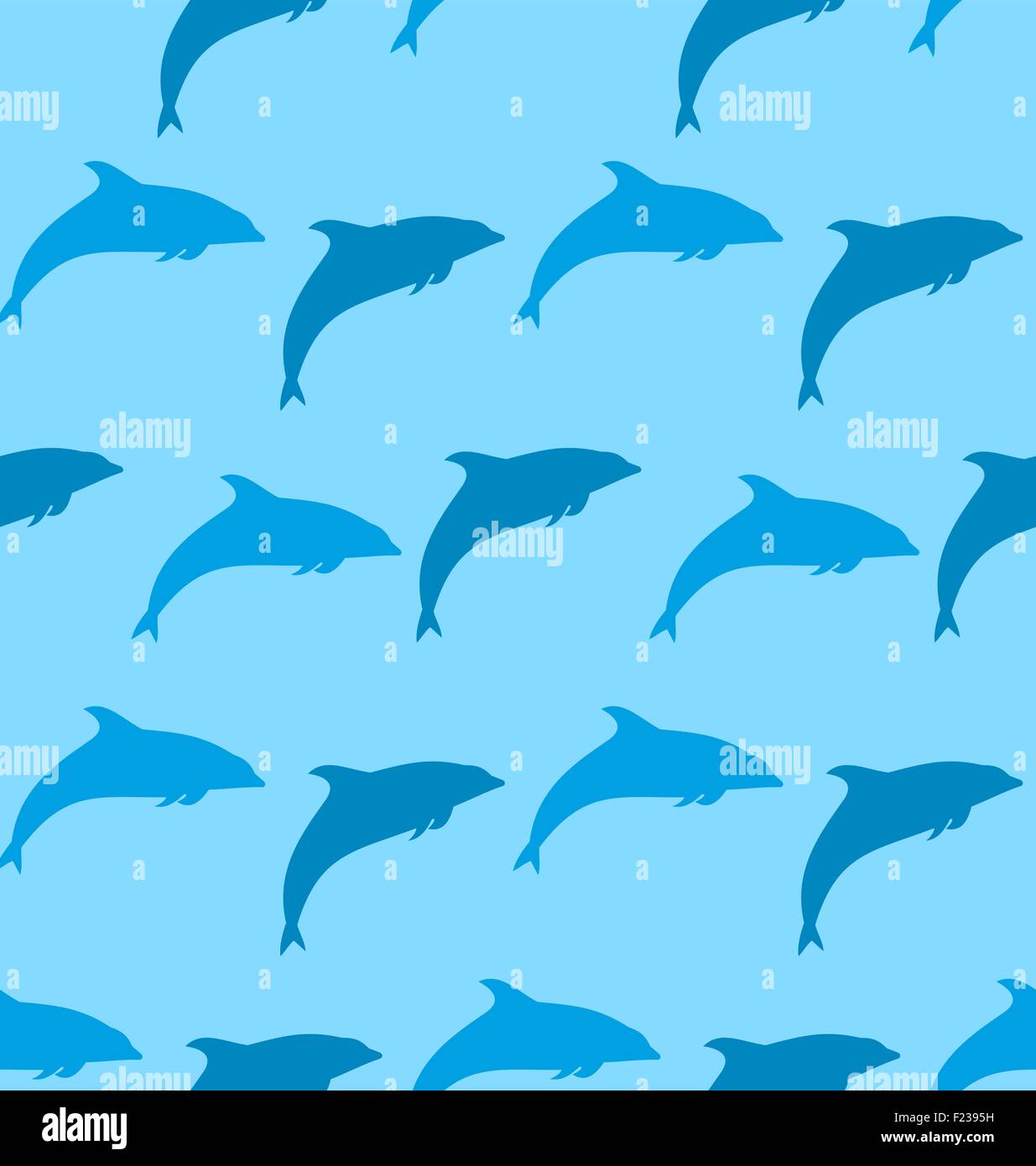 Dolphin pattern hi-res stock photography and images - Alamy