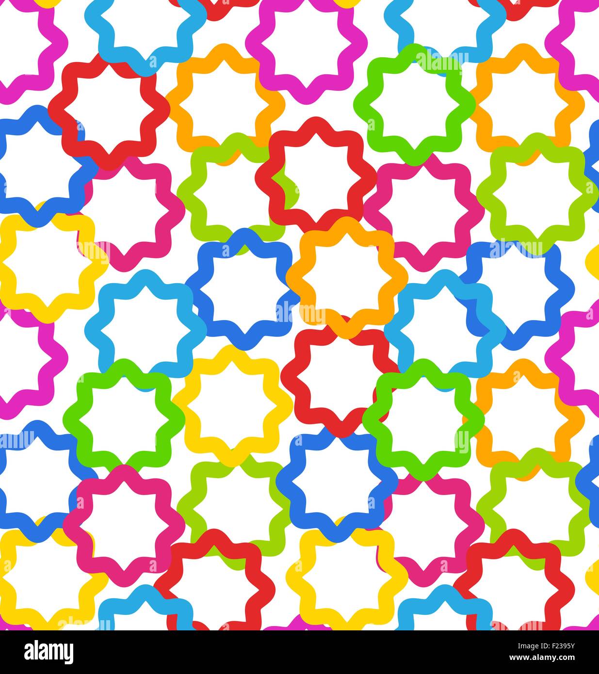 Seamless Geometric Texture, Kid Contrast Background Stock Vector Image ...