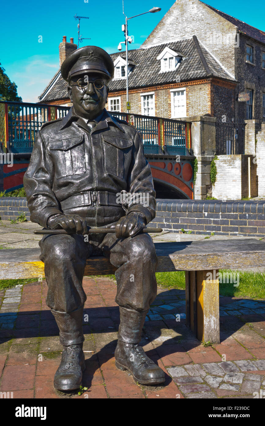 Thetford statue dads army hi-res stock photography and images - Alamy