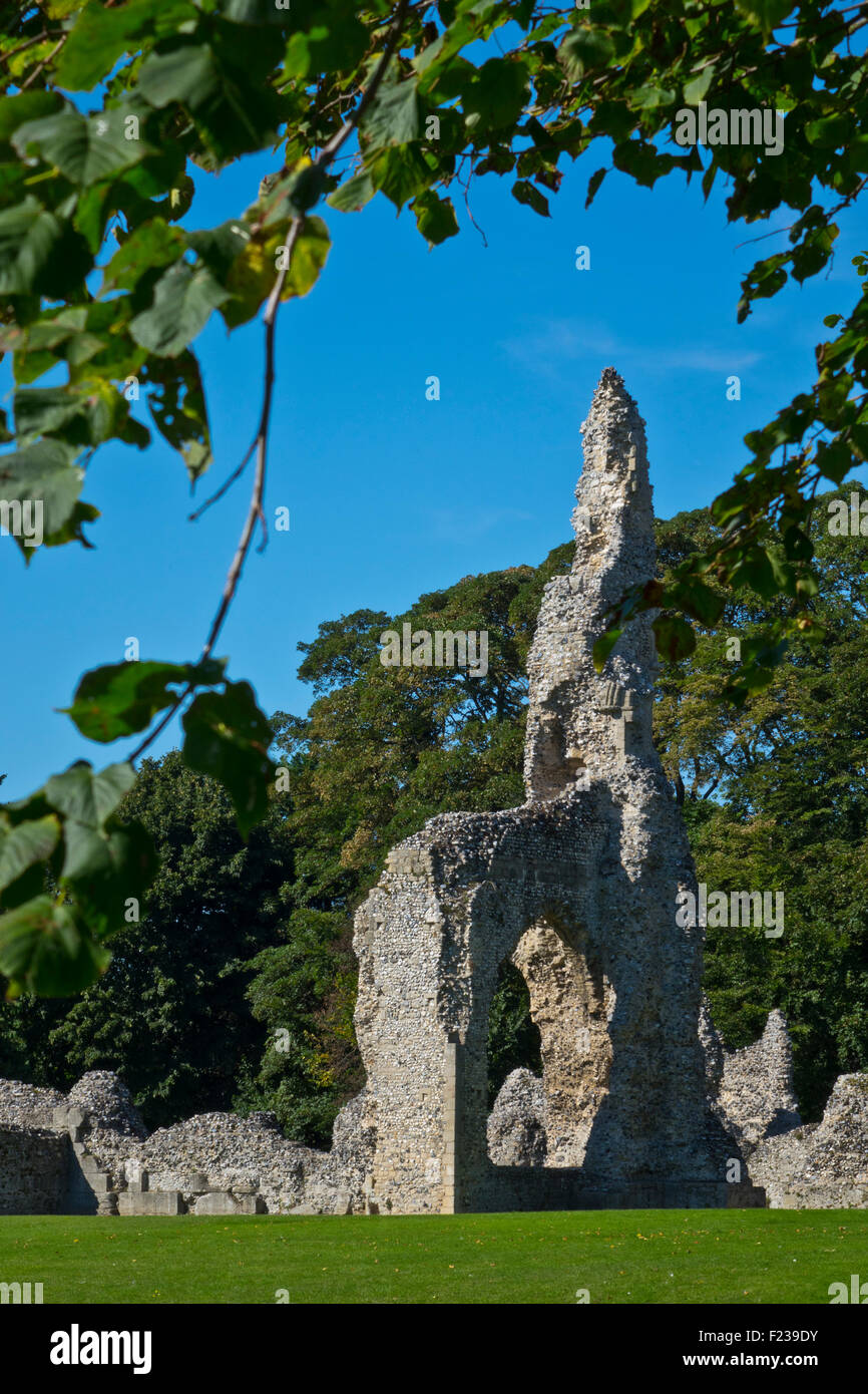 Thetford Priory ruins Stock Photo - Alamy