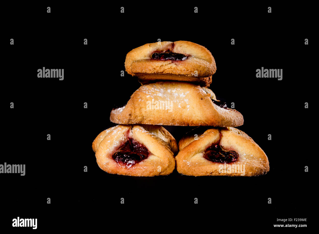 biscuits with jam Stock Photo - Alamy