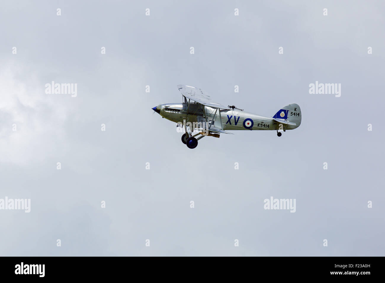 Hawker Hind Royal Air Force light bomber of the inter-war years Stock ...