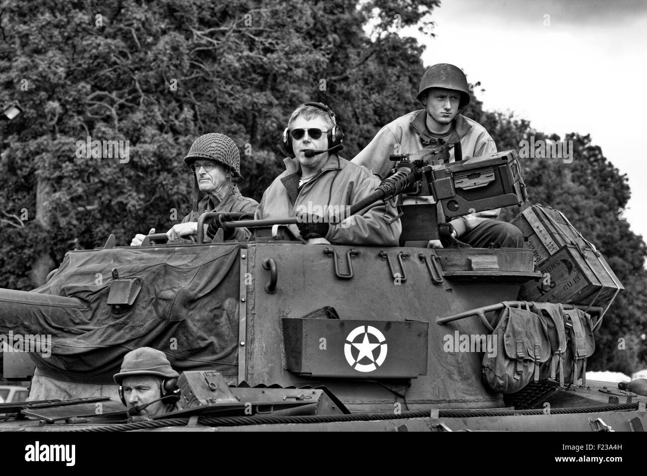Ww11 tank Black and White Stock Photos & Images - Alamy