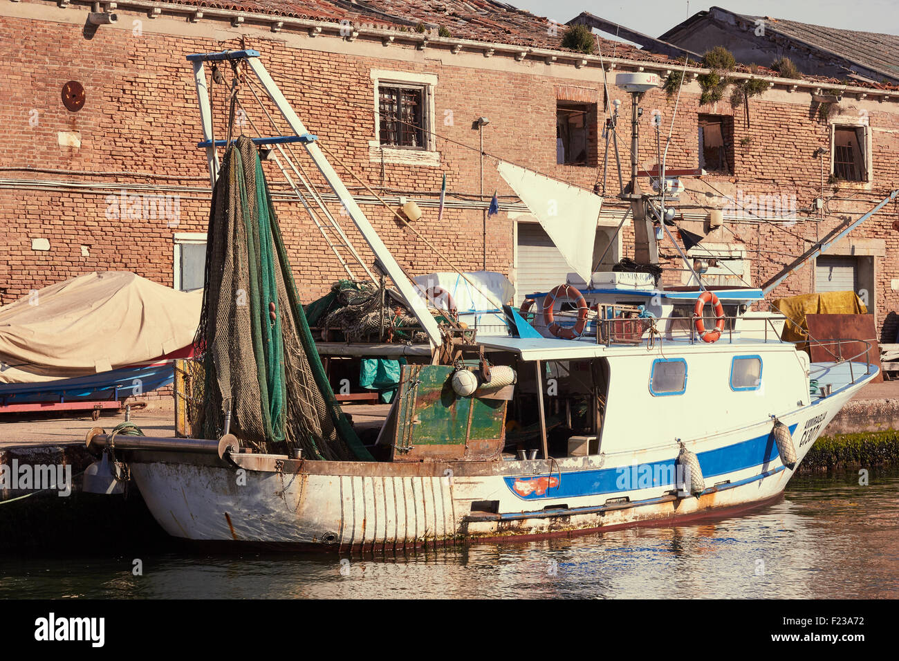 Fishing trawler equipment hi-res stock photography and images - Alamy