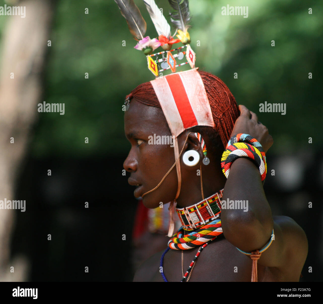 Kenya samburu tribe warrior hi-res stock photography and images - Alamy