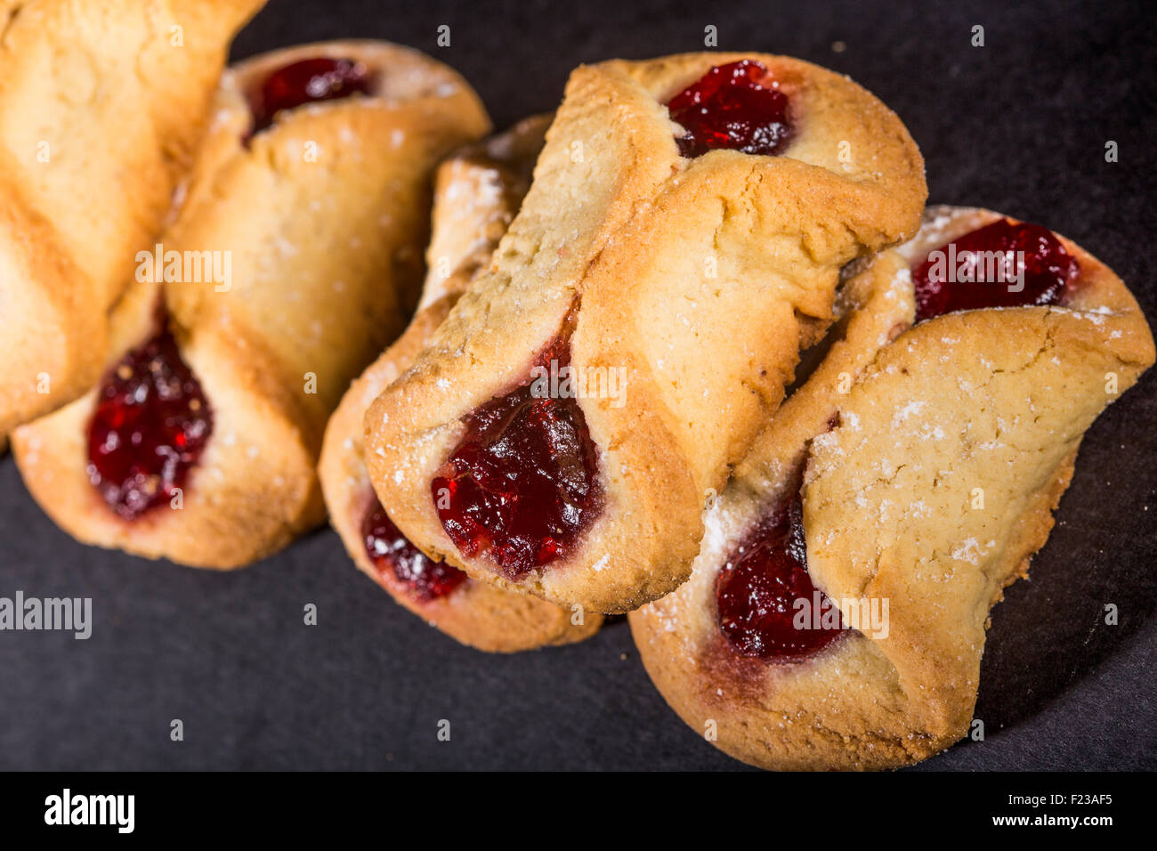 biscuit with jam Stock Photo - Alamy