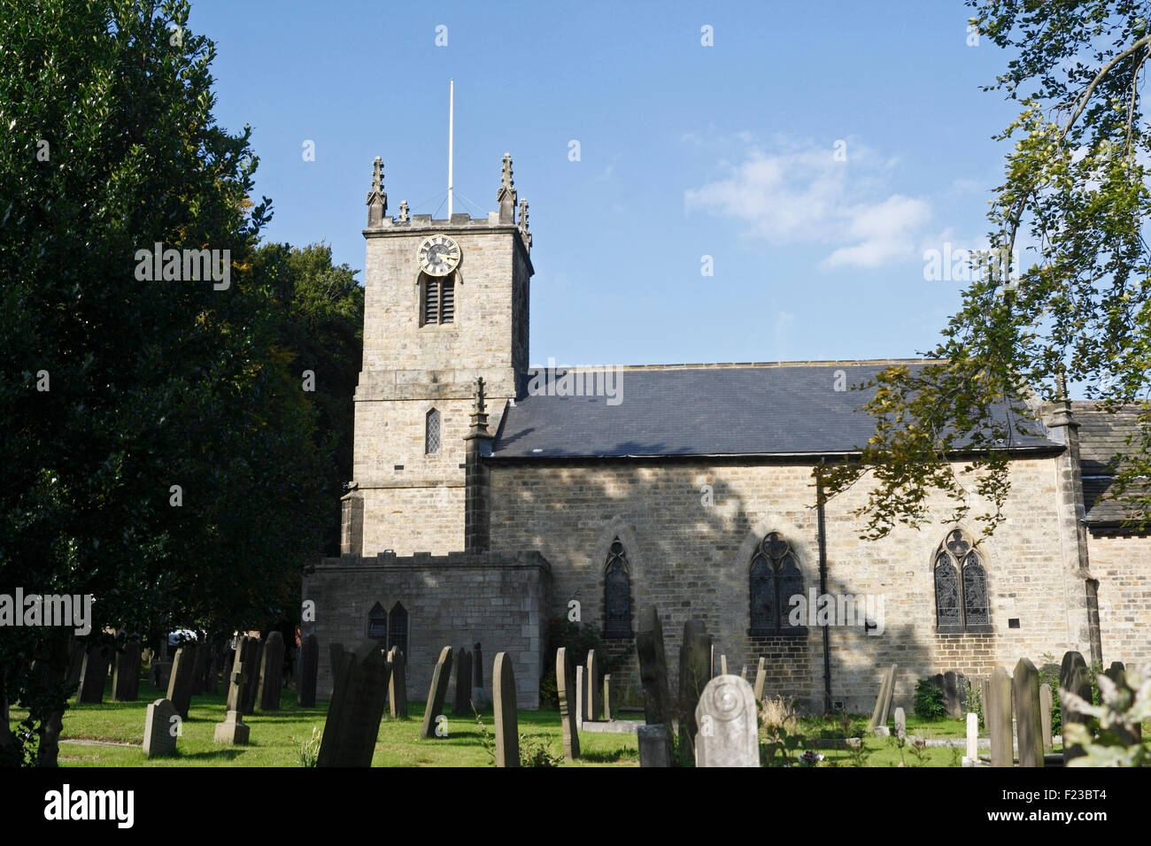 Christ church in Dore Sheffield England Stock Photo - Alamy