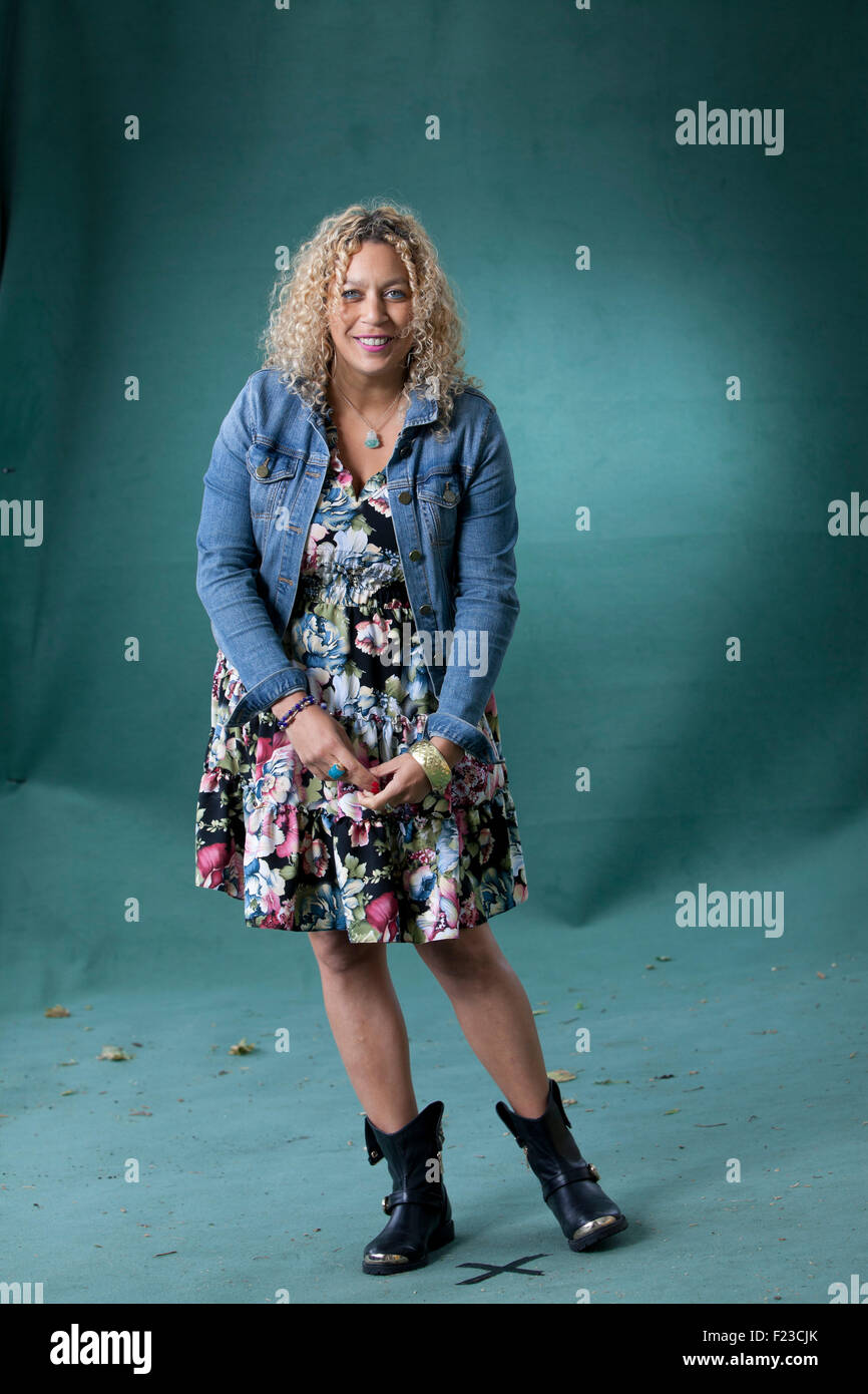 Salena Godden, the British poet, at the Edinburgh International Book ...