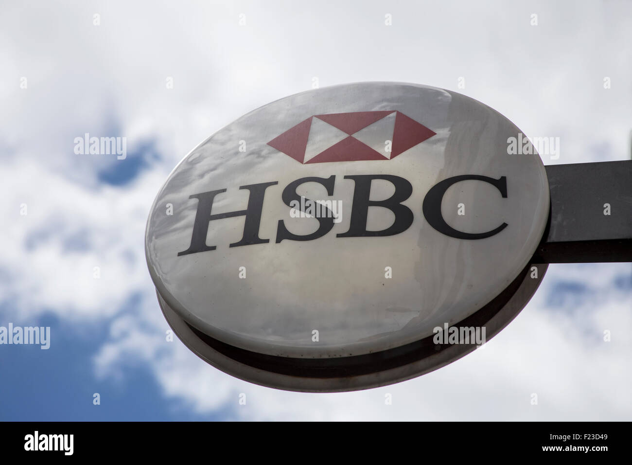 HSBC Bank Sign London Stock Photo - Alamy