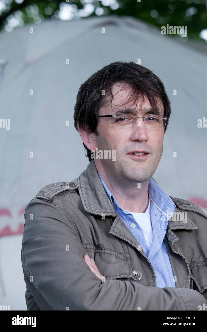 Michael F Russell, the Scottish author and journalist, at the Edinburgh ...