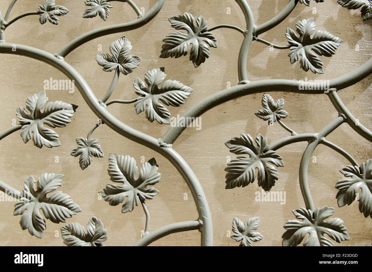 Floral gate design hi-res stock photography and images - Alamy