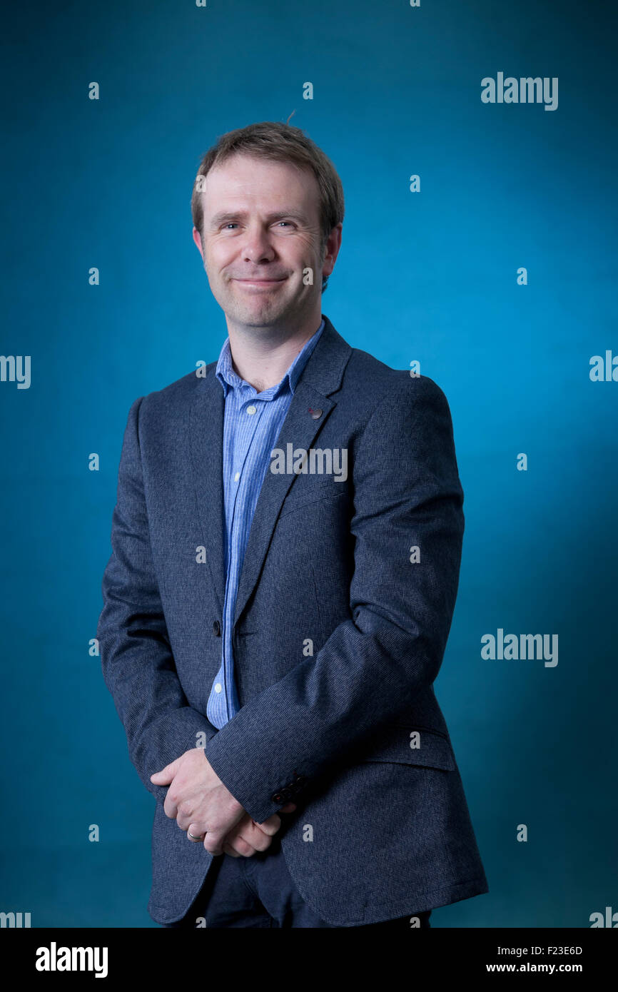 Andrew Michael Hurley, the British novelist, at the Edinburgh ...