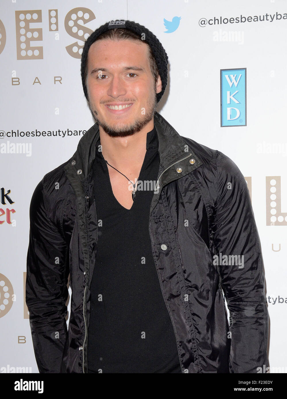 London, UK. Charlie Sims at Chloe's Beauty Bar Launch Party at ...