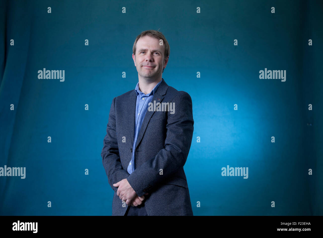 Andrew Michael Hurley, the British novelist, at the Edinburgh ...