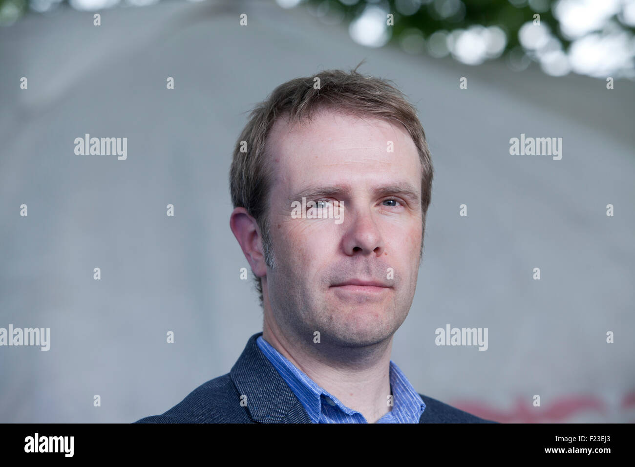 Andrew Michael Hurley, the British novelist, at the Edinburgh ...