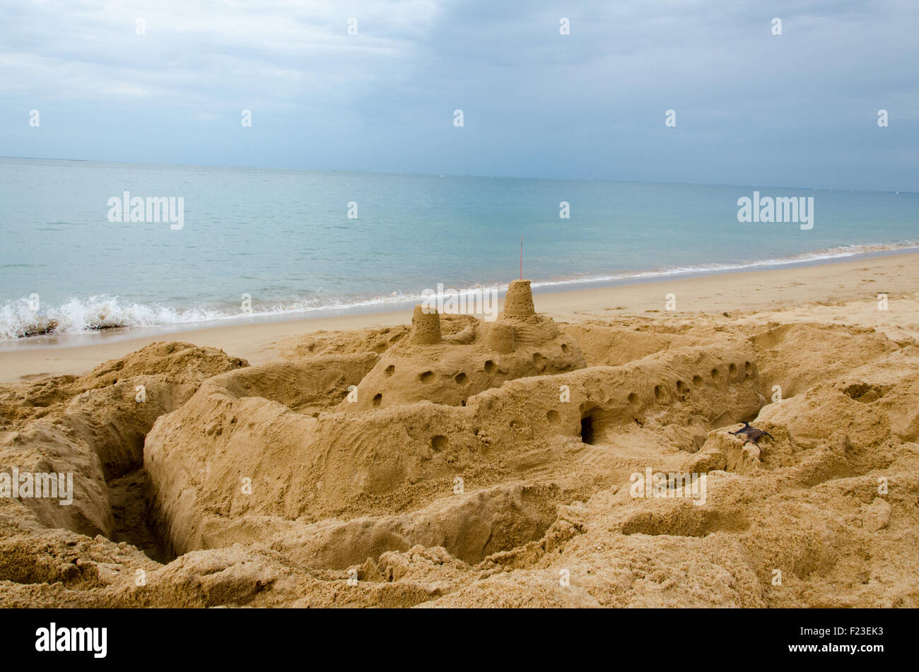 Sandcastle art sky hi-res stock photography and images - Alamy