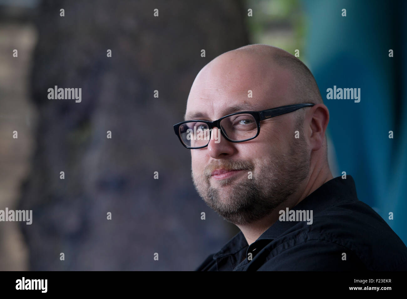 Steve Cavanagh, the Irish novelist, at the Edinburgh International Book ...
