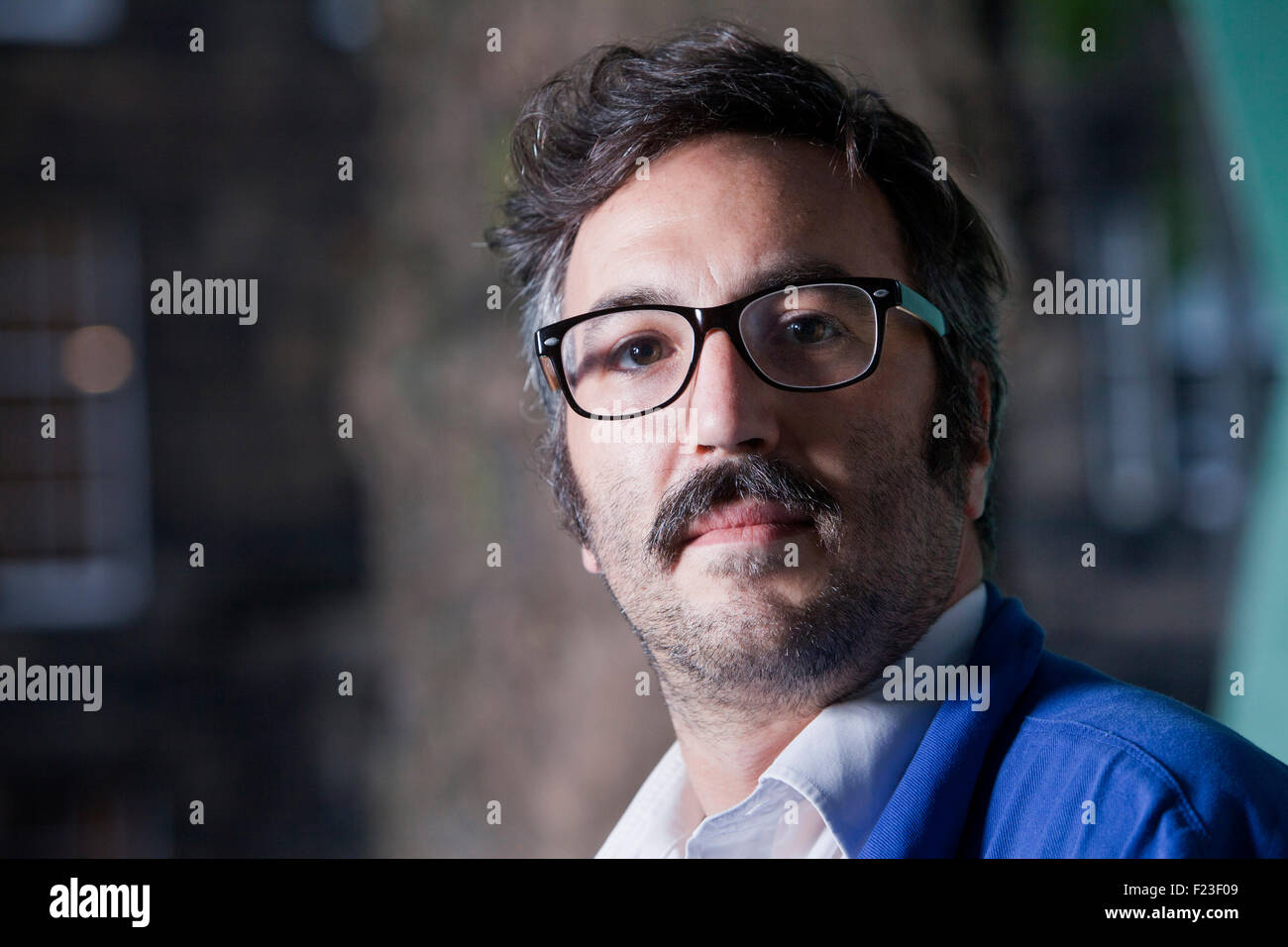 Ryan Van Winkle, the American poet, at the Edinburgh International Book ...