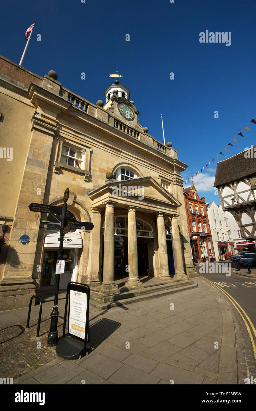 Ludlow buttercross hi-res stock photography and images - Alamy