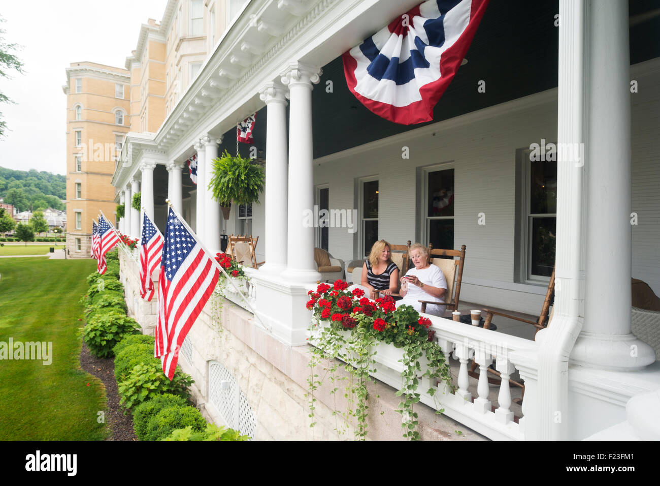 Porch two women hi-res stock photography and images - Alamy