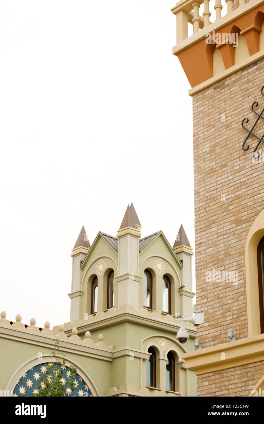 Little tower of a castle Stock Photo - Alamy