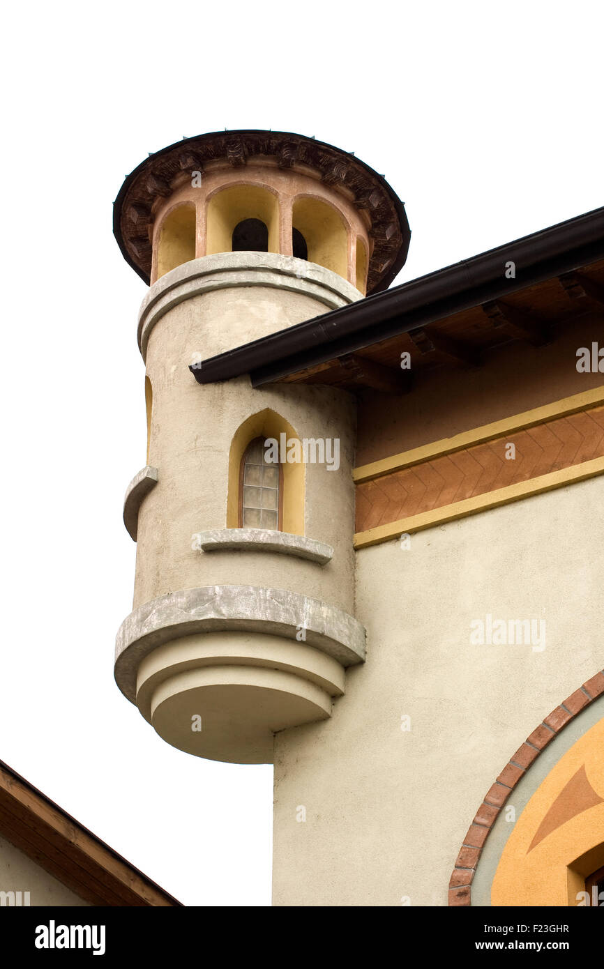 Little tower of a castle Stock Photo - Alamy