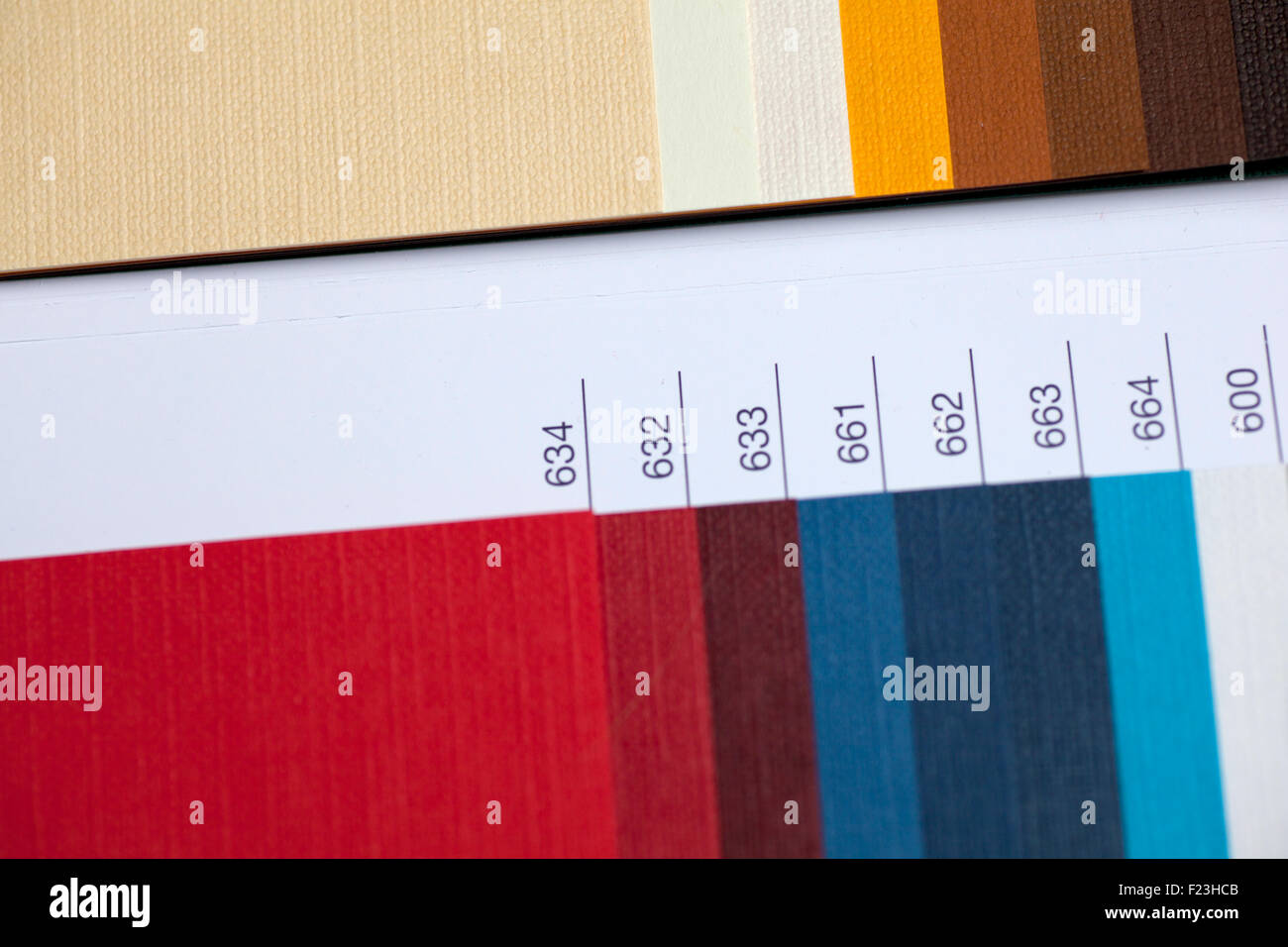 Pantone color palette guide hi-res stock photography and images - Alamy