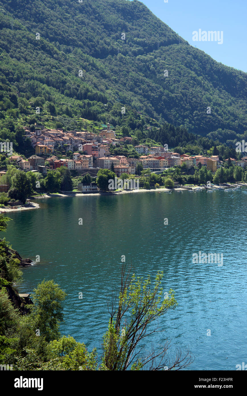 Dorio village Lake Como Lombardy Italy Stock Photo - Alamy