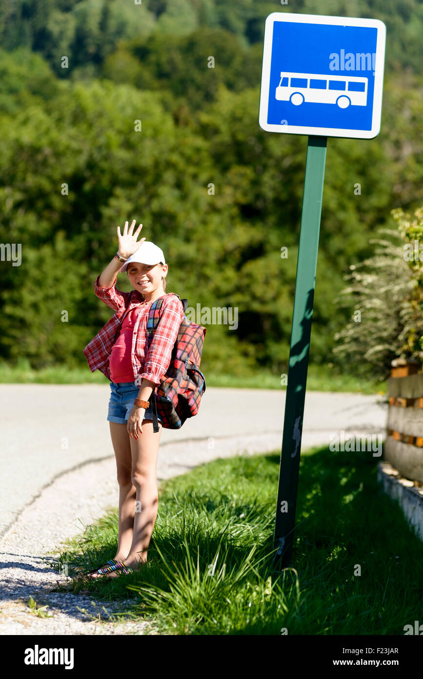 First student school bus hi-res stock photography and images - Alamy