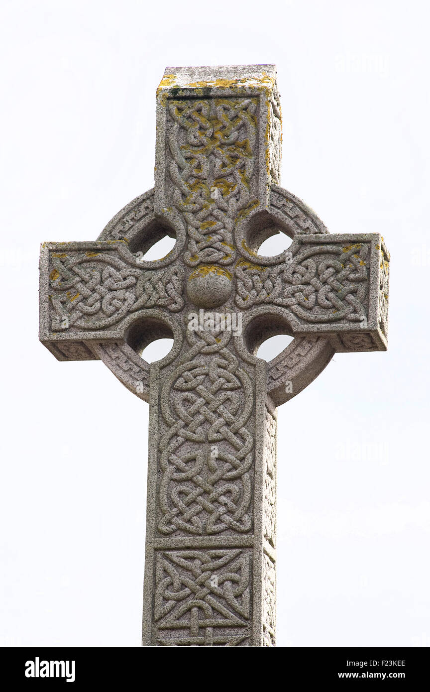 Celtic Cross Cornwall England High Resolution Stock Photography and ...
