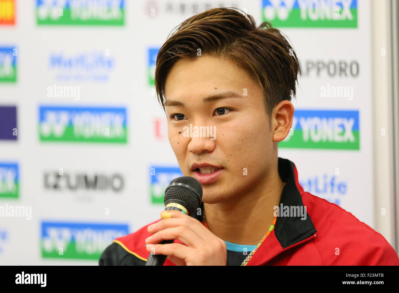Tokyo Metropolitan Gymnasium, Tokyo, Japan. 10th Sep, 2015. Kento ...
