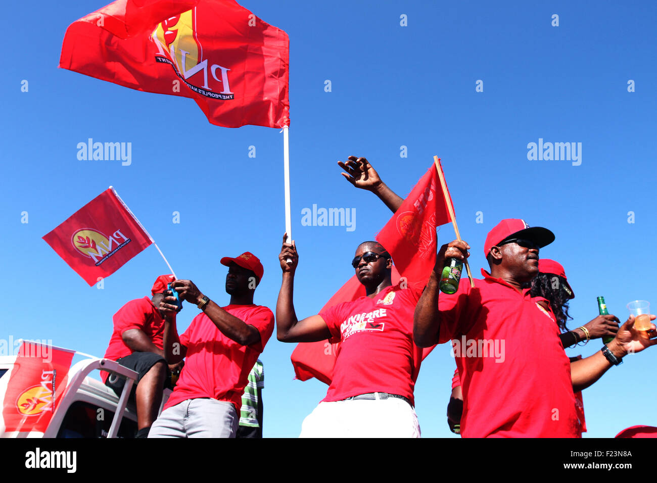 People's National Movement (PNM) political party held its final rally ...