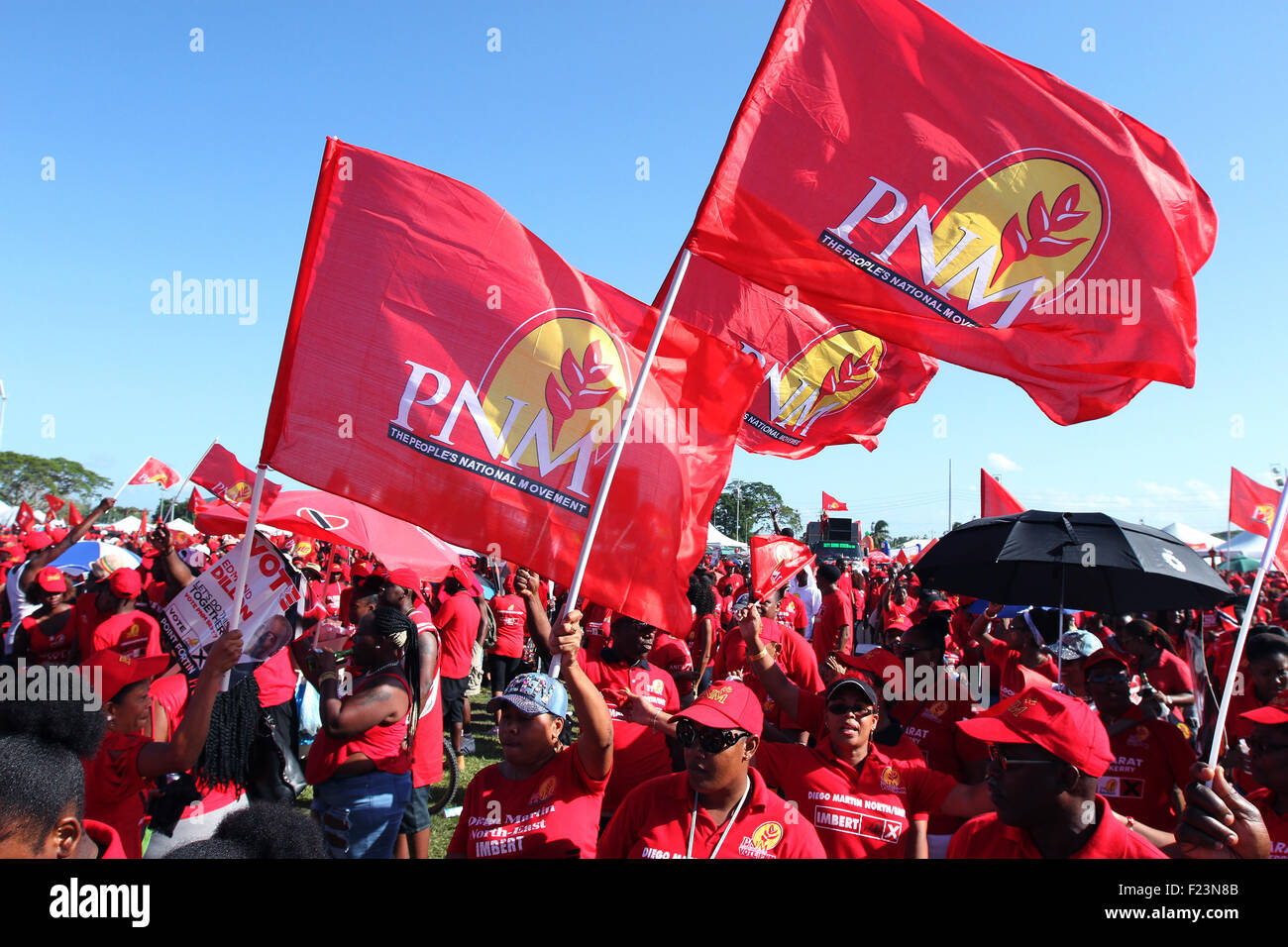 People's National Movement (PNM) political party held its final rally ...