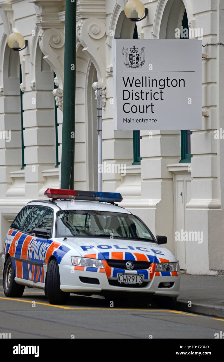 New zealand police car hi-res stock photography and images - Alamy