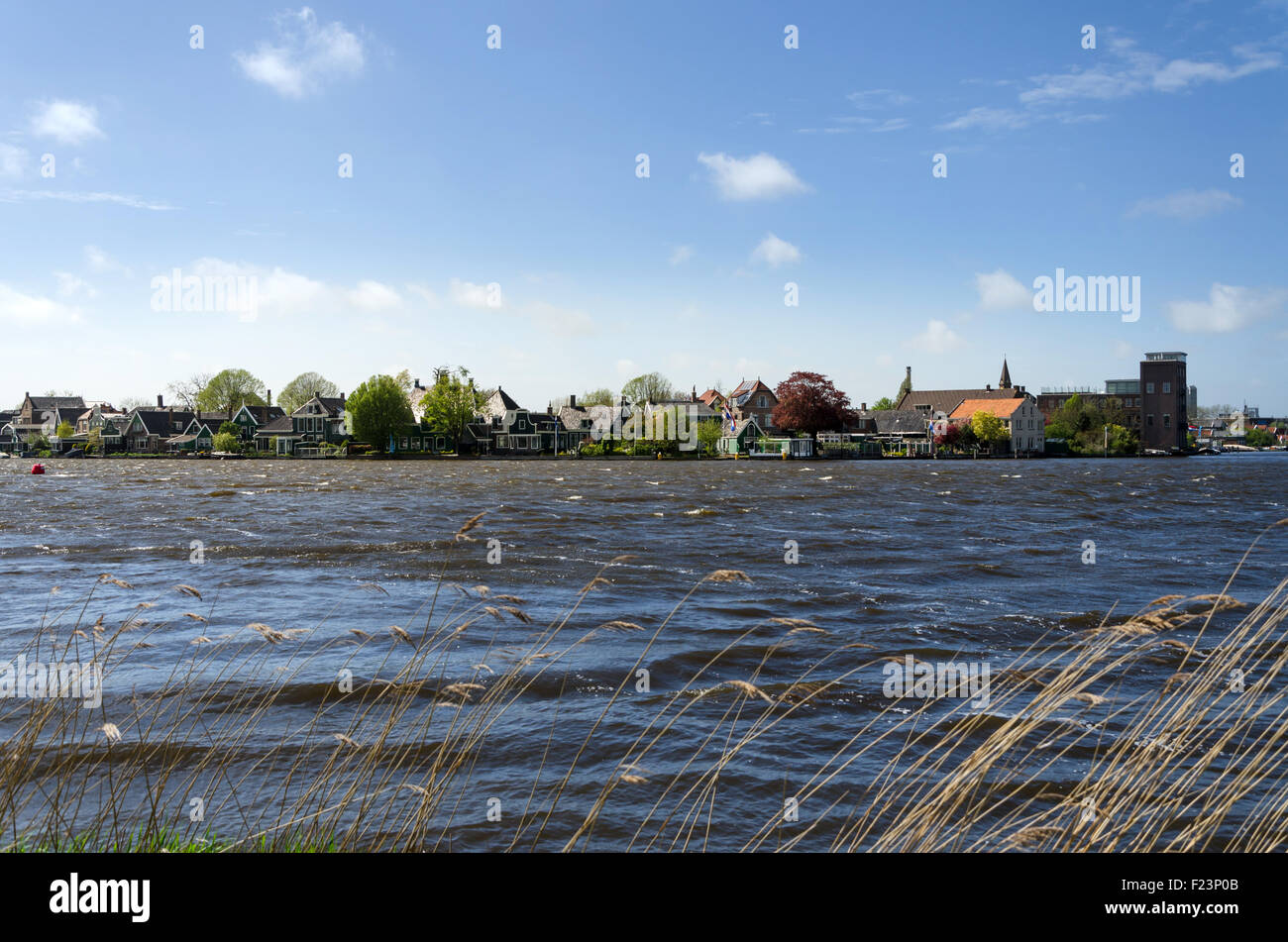 Zaandijk village in Zaanse Schans, Netherlands Stock Photo - Alamy