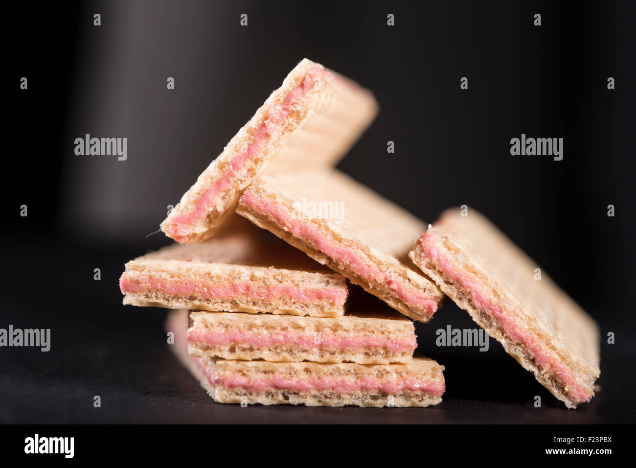 Wafer cream hi-res stock photography and images - Alamy