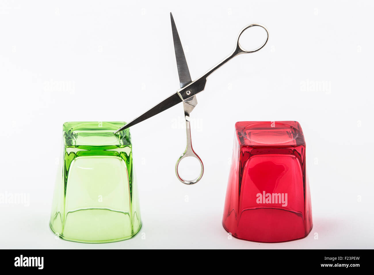 Suspended glasses hi-res stock photography and images - Alamy